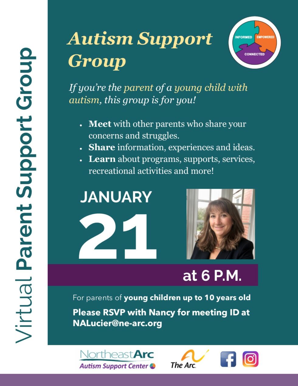 Autism Support Center Parent Support Group | Northeast Arc