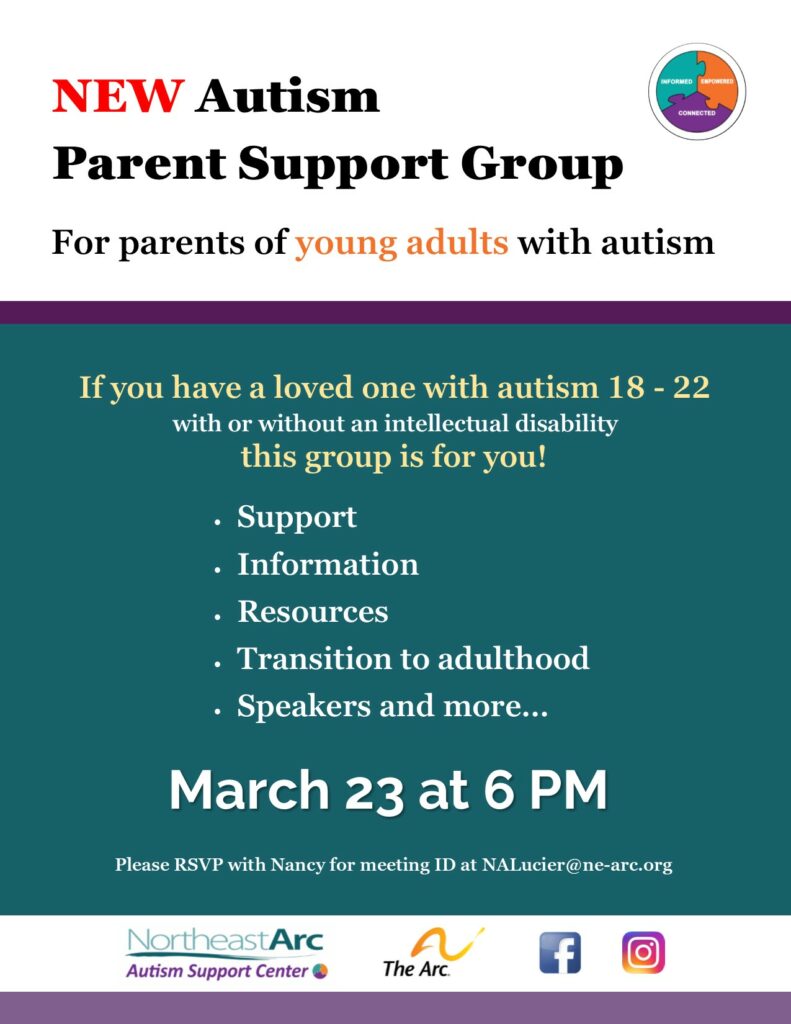 Virtual Support Group - for Parents of Young Adults with Autism ...