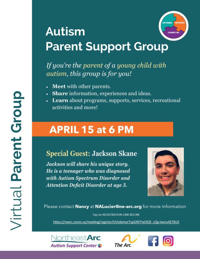 Autism Parent Support Group - For Parents of Young Children "Special ...
